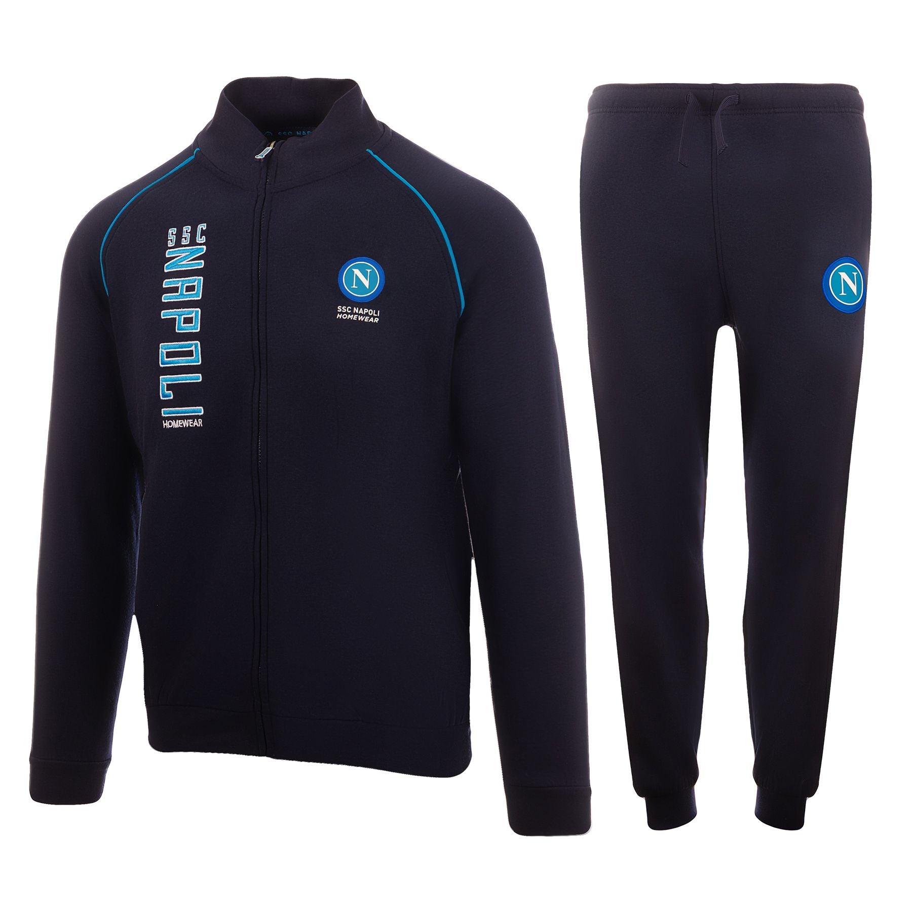 Tuta Felpata Homewear Bambino Blu SSC Napoli – Napoli Store