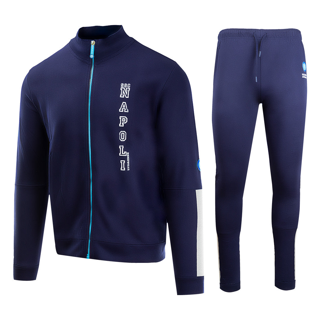 Tuta Blu Bambino Homewear Pigiama Full Zip SSC Napoli – Napoli Store